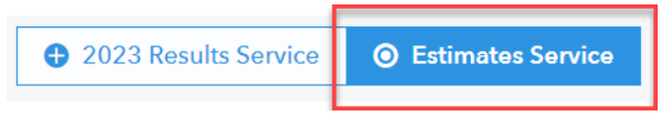 Target Setting - CAT4 Estimate Service Guidance